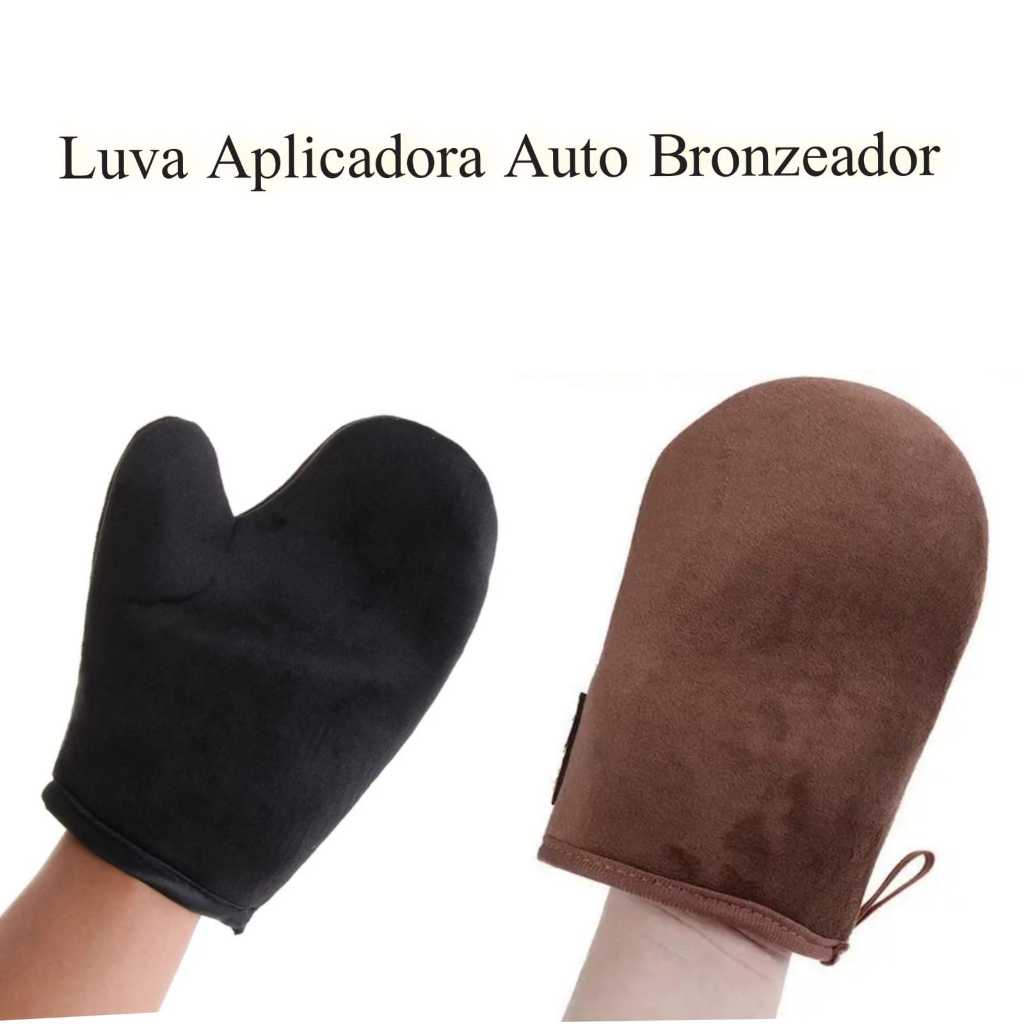 Luva Aplicadora Auto Bronzeadora Bronzeamento Sem Sol Bronze Gelado ...