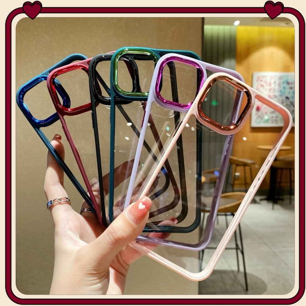 Capa Capinha Transparente TPU Acrílico Galvanizada É Adequada A15 /A25/A05/A05s/A14/A04/A04E ...