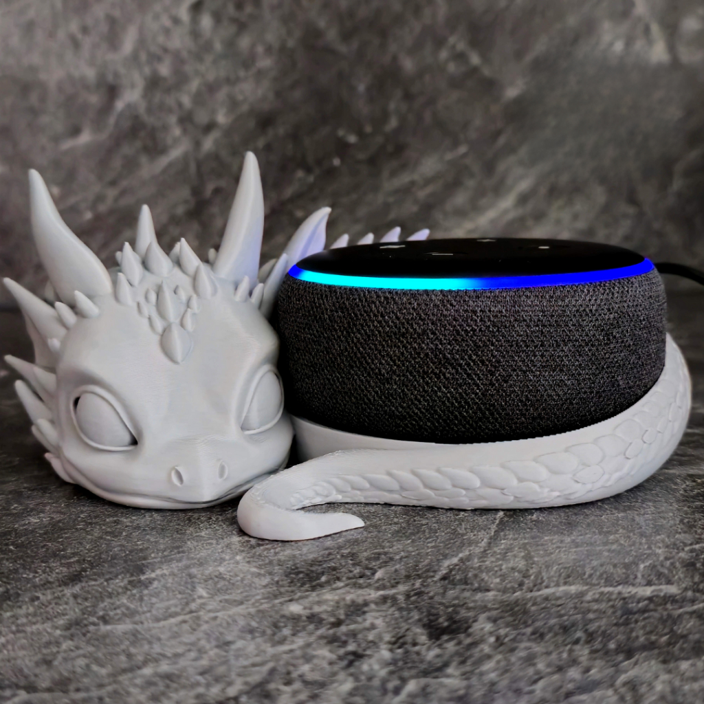 Suporte Dragão Alexa - Echo Dot 3ª geração | Shopee Brasil