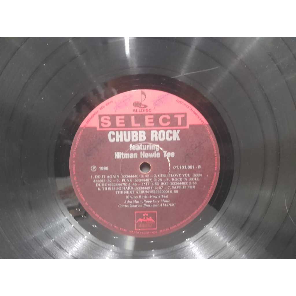 LP Chubb Rock Feat Hitman Howie Tee | Shopee Brasil