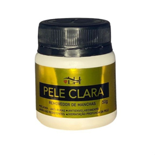 Pele Clara Pomada Clareadora Reduz o Melasma 1 Unidade 50g LH | Shopee ...