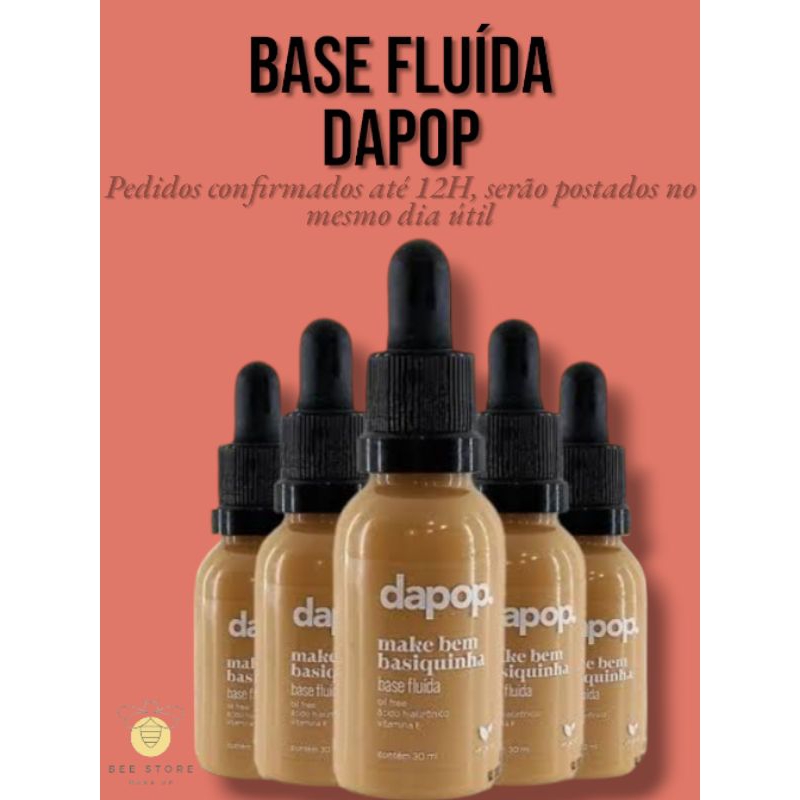 Base Fluída Líquida - DaPop Bem Basiquinha | Shopee Brasil