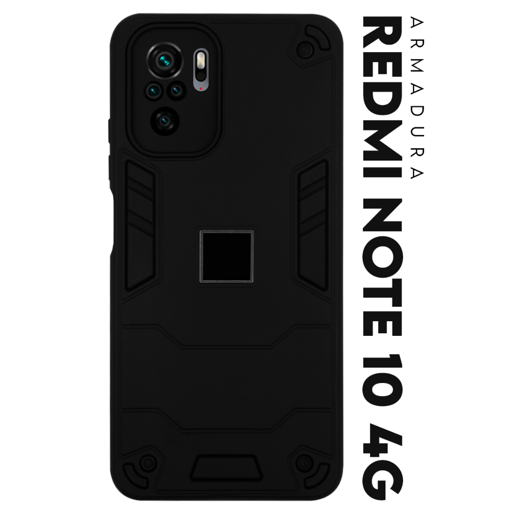 Capa Capinha Case Armadura Militar Xiaomi Redmi Note 10s 10 4g 6.43 Premium Protetora Resistente ...