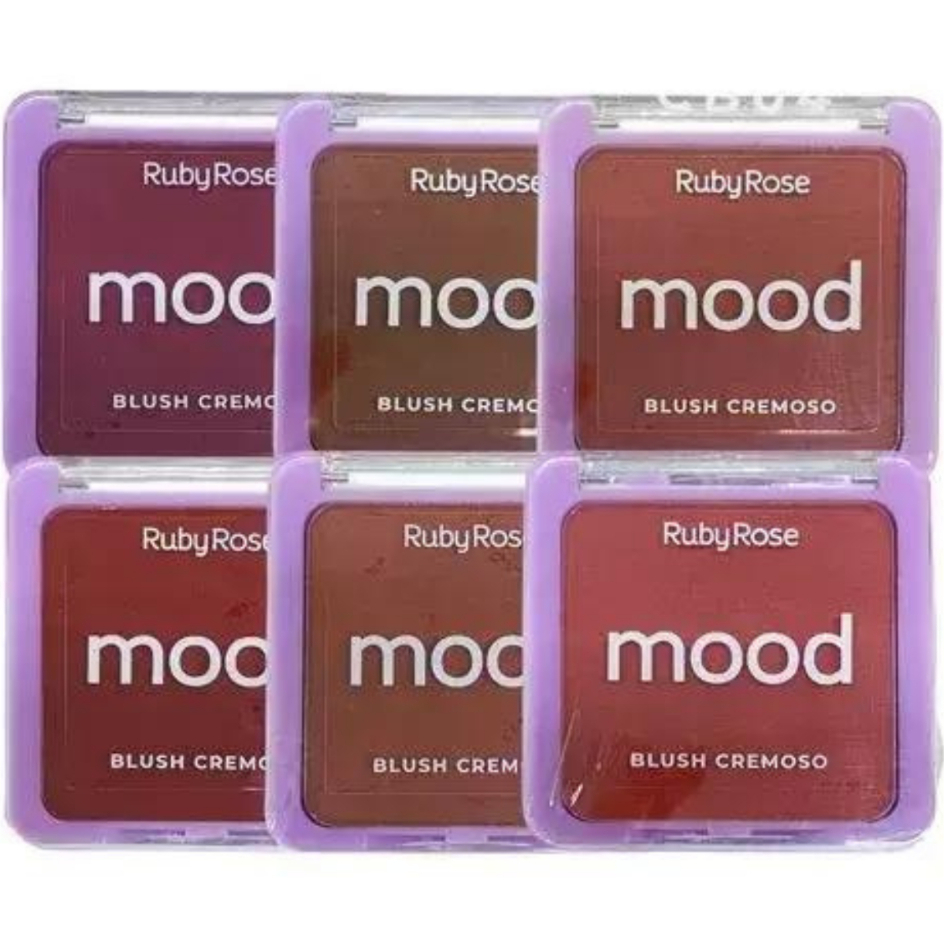 Blush Cremoso Mood - Ruby Rose | Shopee Brasil