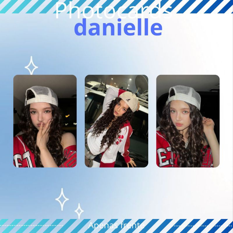 kit photocard fanmade Danielle new jeans kpop | Shopee Brasil