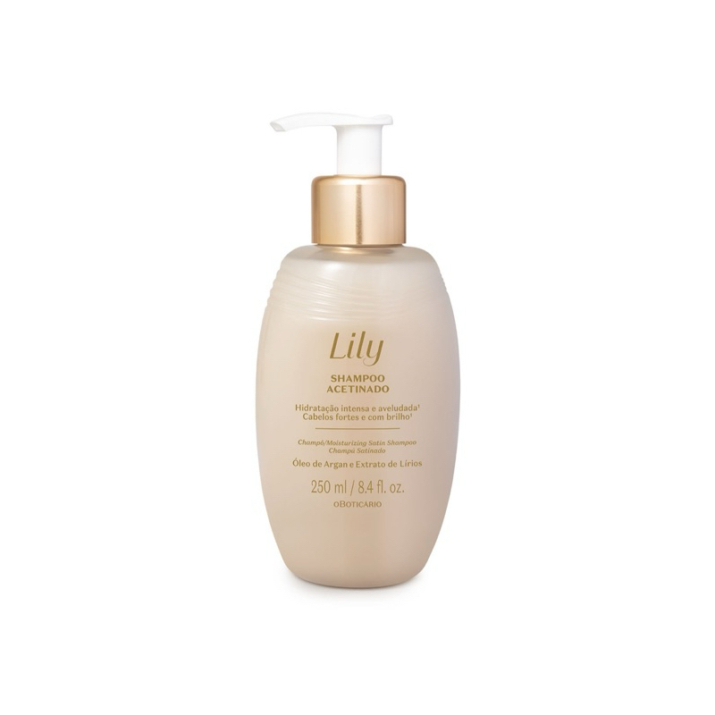 shampoo acetinado lily | Shopee Brasil