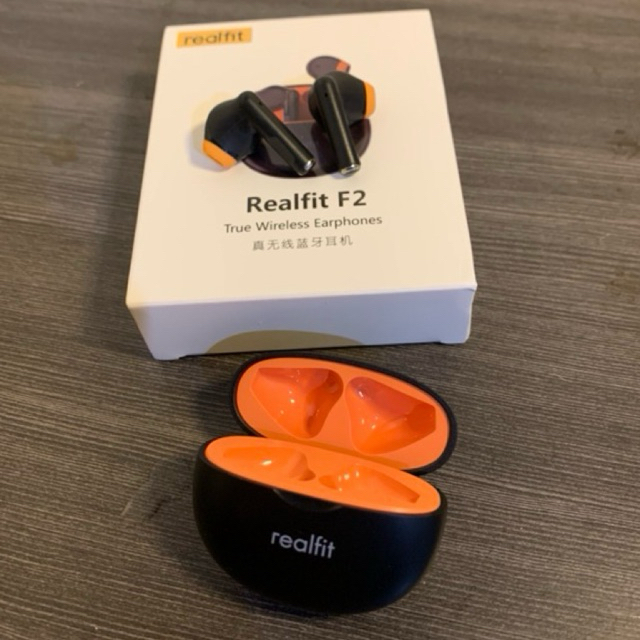 Realfit-F2 Fones De Ouvido Bluetooth HiFi Sound, TWS Fone De Ouvido Sem ...