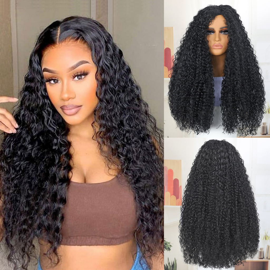 Perucas Longas e Cacheadas Para Mulheres Perucas Cacheadas de Parte ...