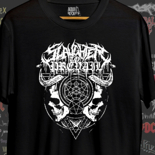 Camiseta Slaughter To Prevail Death Core camisa e baby look de Rock ...