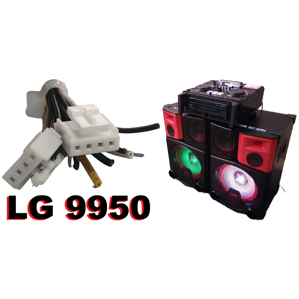 Kit Com 2 Plugs Do Led LG 9950 / Conector Do Led / Encaixe | Shopee Brasil