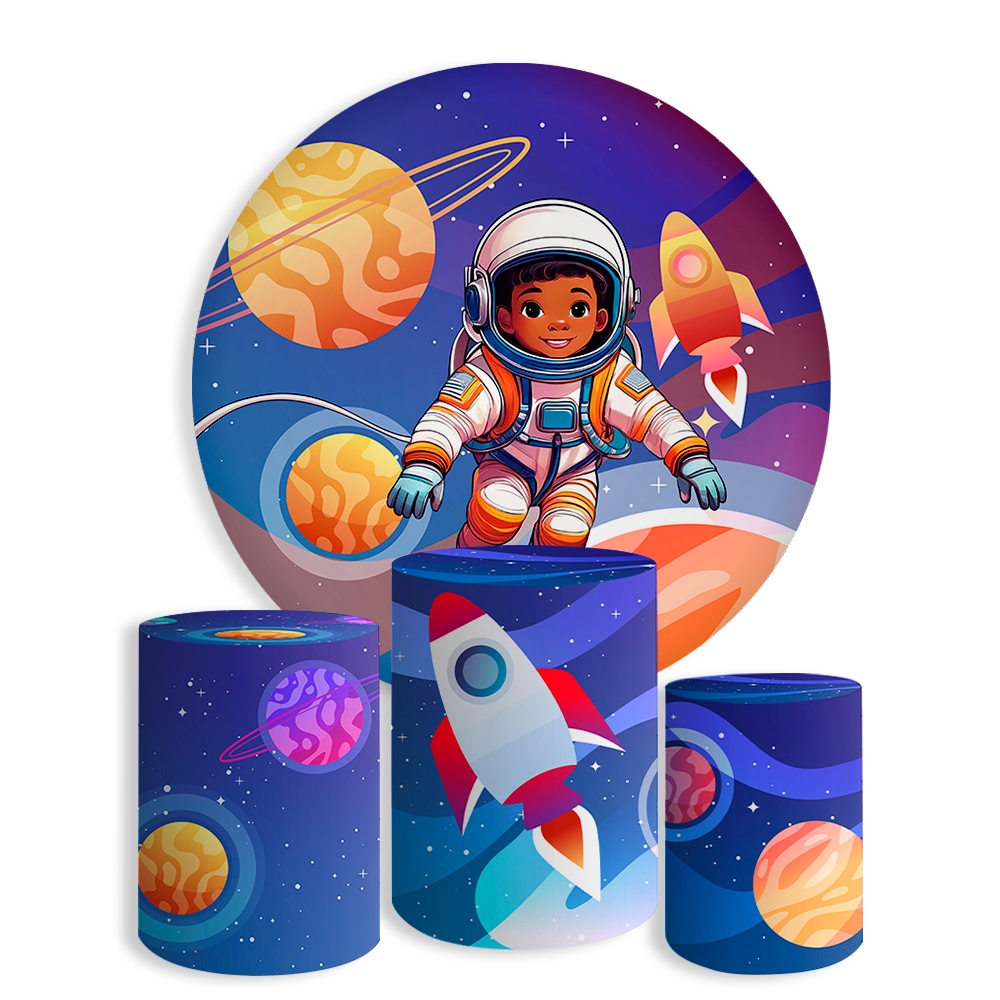 Kit Capas Pegue e Monte Tema Astronauta Espaço Veste Fácil | Shopee Brasil