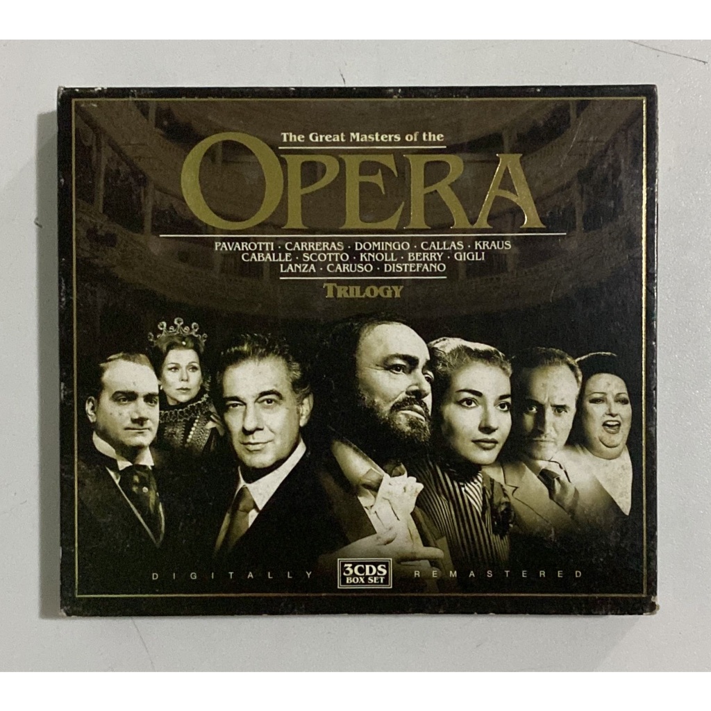 Box 3 CDs Importado The Great Masters Of The Opera | Shopee Brasil