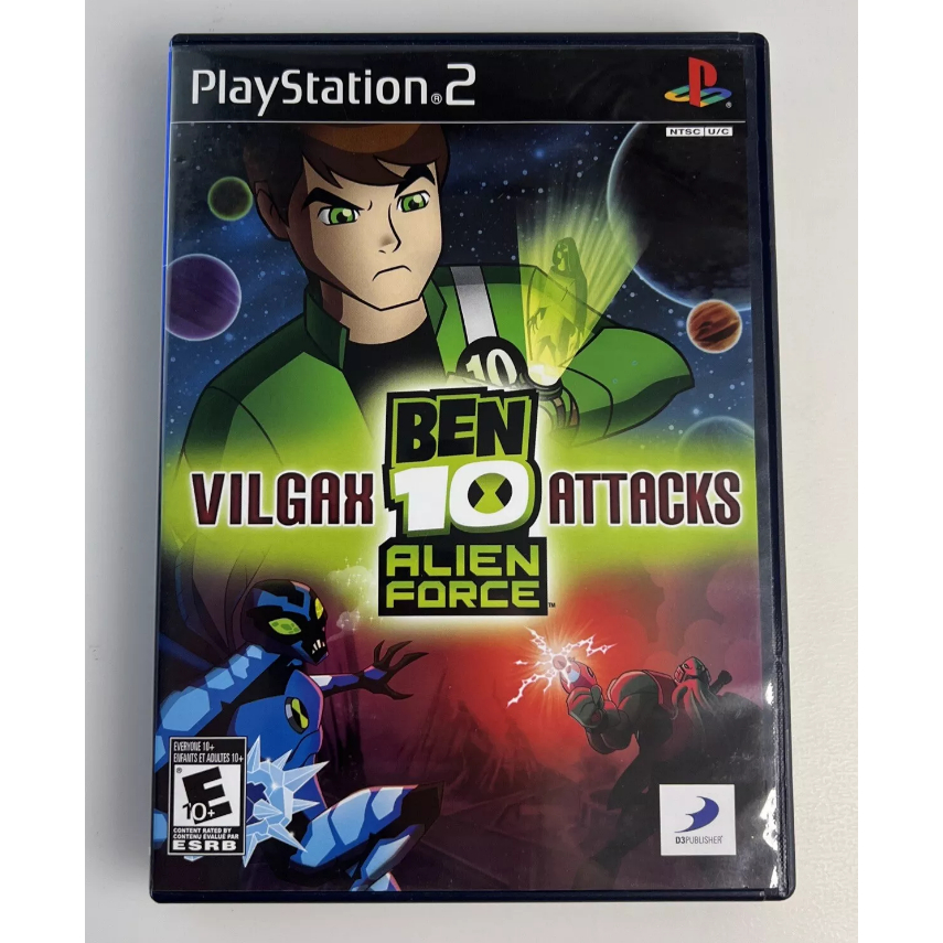 PS2 - Ben 10 Alien Force Vilgax Attacks (Sony PlayStation 2, 2009 ...