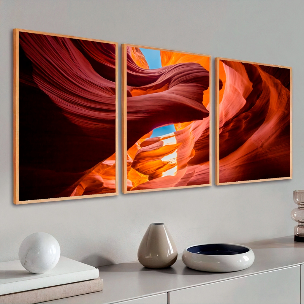 Quadro Grande Modernos Com Moldura 40X60 cm Para Sala e Hall | Shopee ...