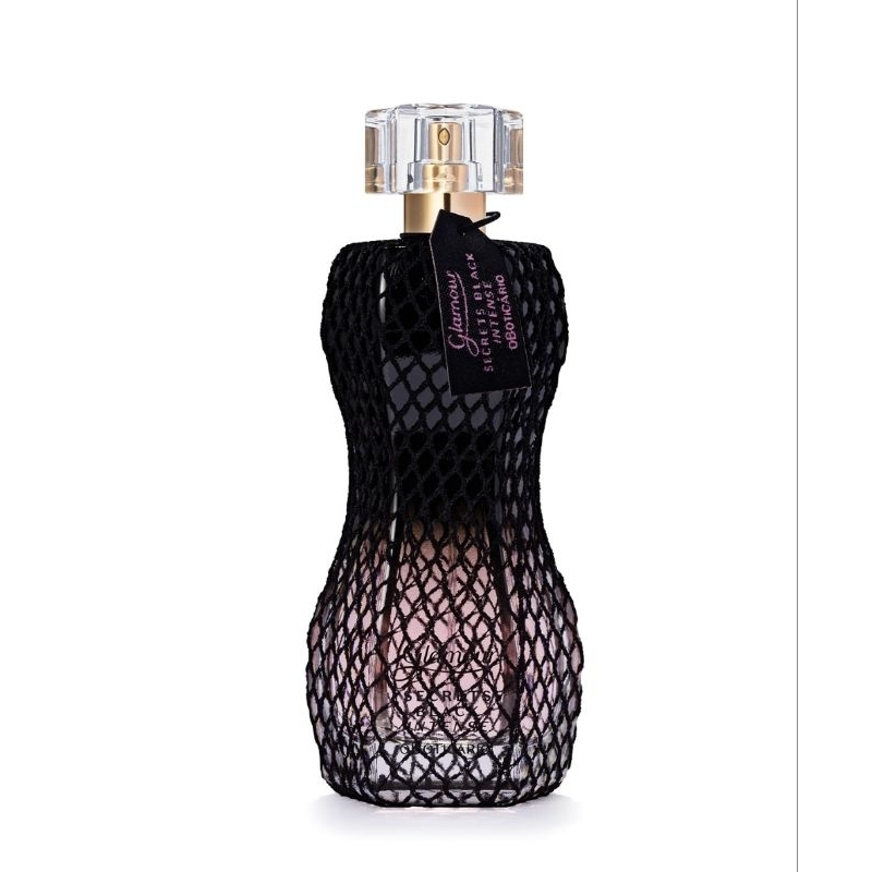 GLAMOUR SECRETS BLACK INTENSE DESODORANTE COLÔNIA 75ML | Shopee Brasil