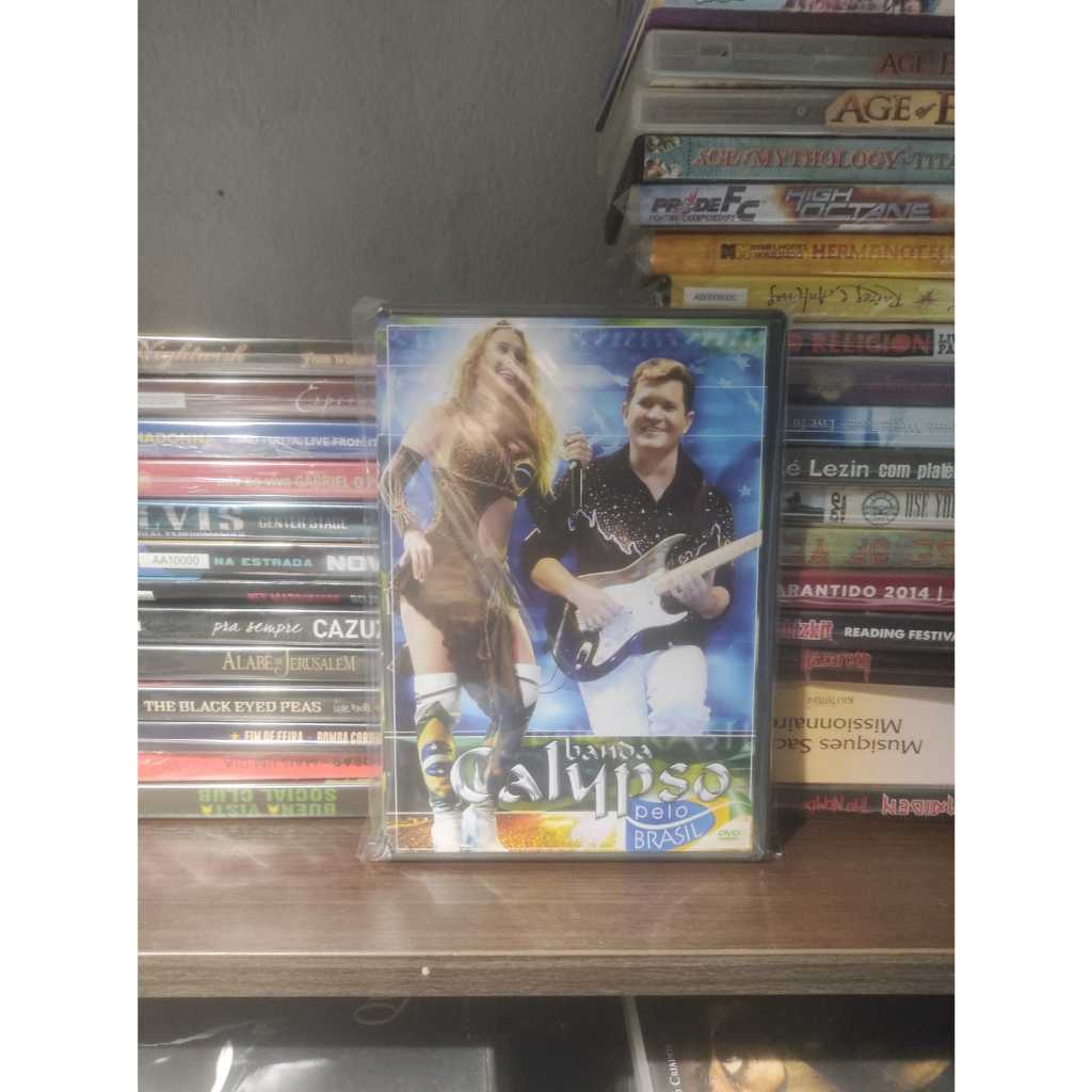 DVD BANDA CALYPSO PELO BRASIL | Shopee Brasil