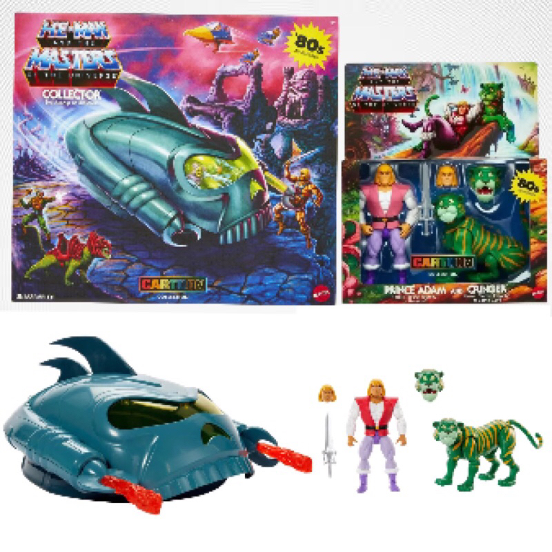 Pack Masters of the Universe: Origins Prince Adam & Cringer + Collector ...