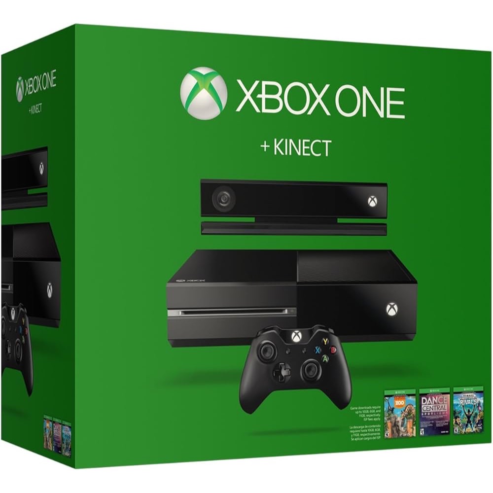 Microsoft Xbox One Fat 500GB 2 Controles e Kinect Seminovo Shopee Brasil