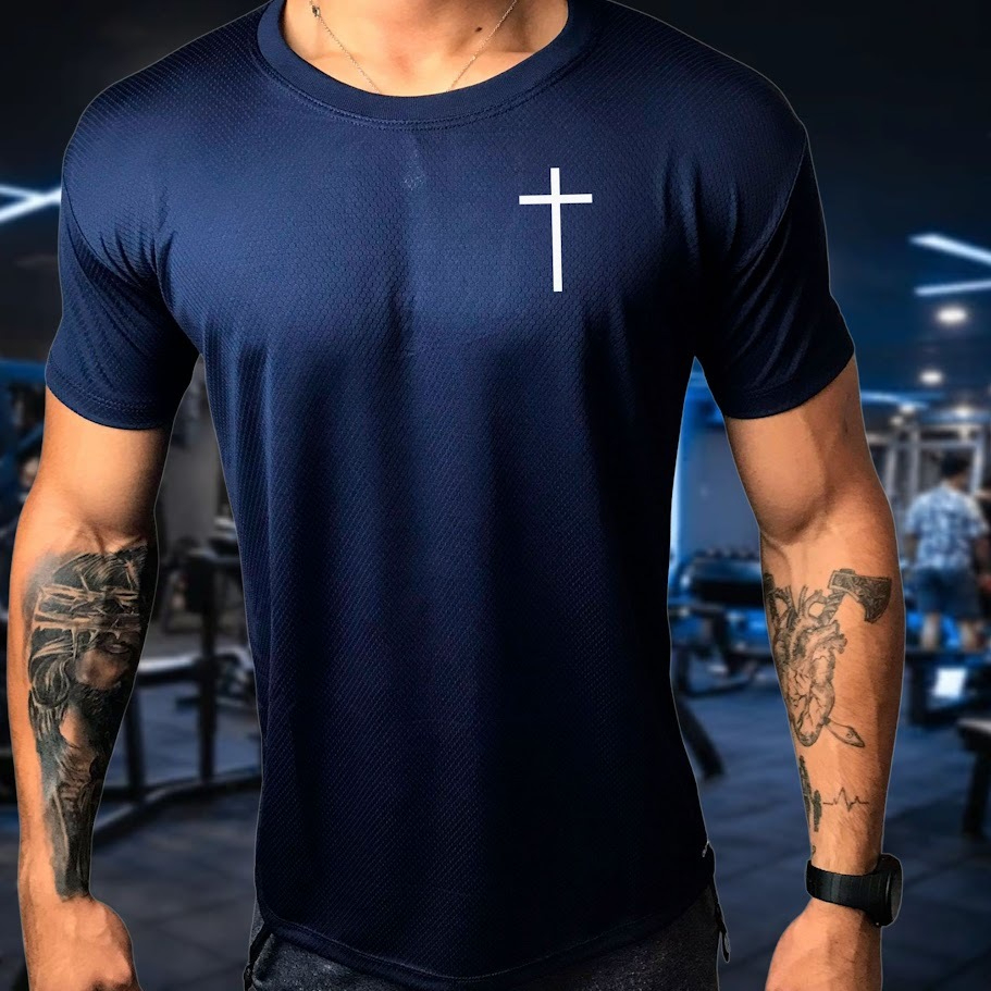 Camisa Dry fit Masculino Esportiva Ideal para Academia Treino Crossfit ...