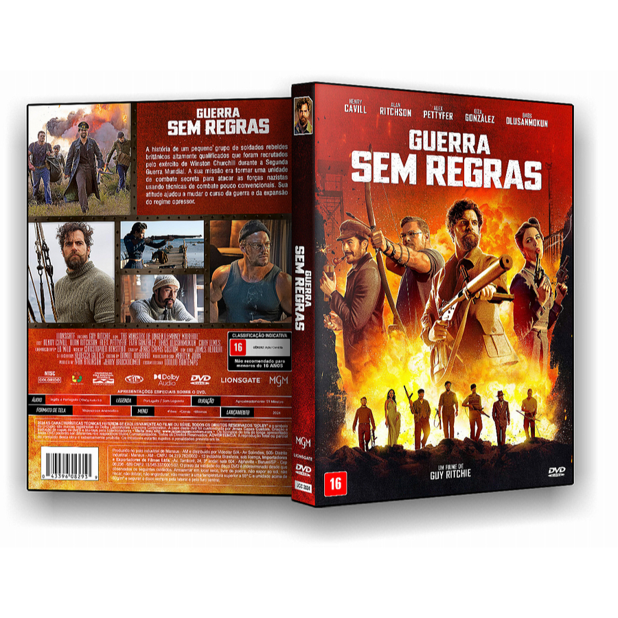 DVD - Guerra Sem Regras (2024)DUB/LEG | Shopee Brasil