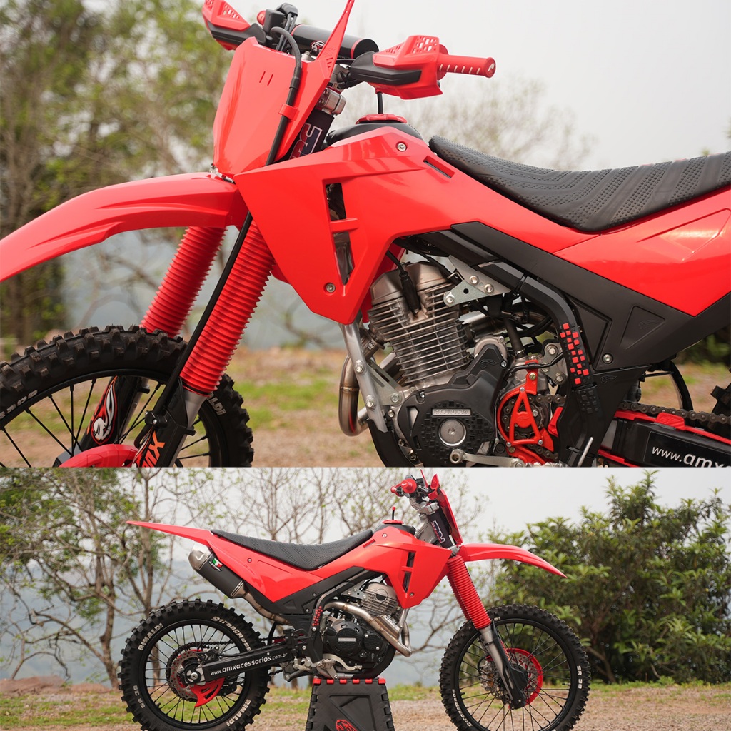 Kit Plastico Honda Crf 250f F25 Com Number 2018-2019-2020-2021-2022 ...