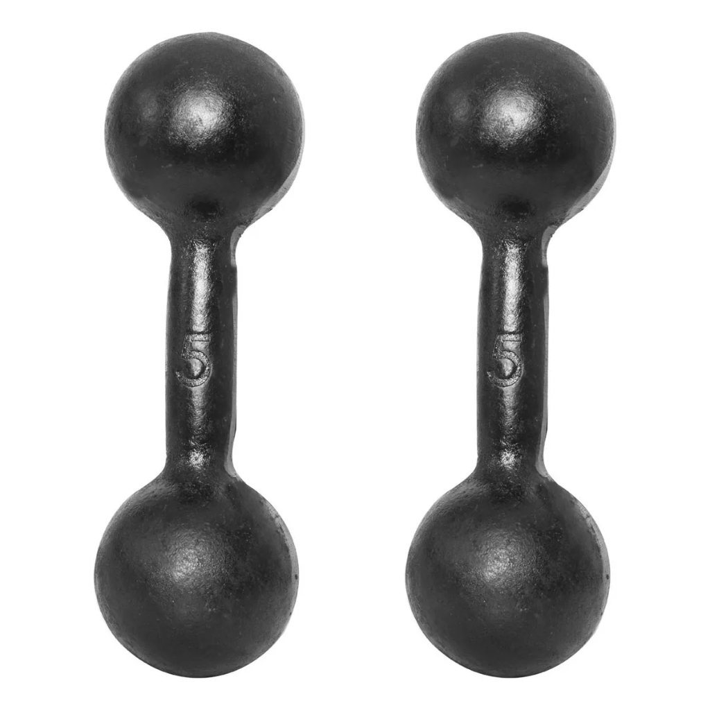 Halter Pintado 6kg ao 10kg Peso de Academia Haltere Para Treino de ...