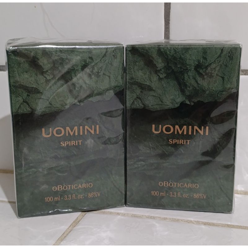 Uomini Spirit desodorante colônia ( 100 cada ) | Shopee Brasil