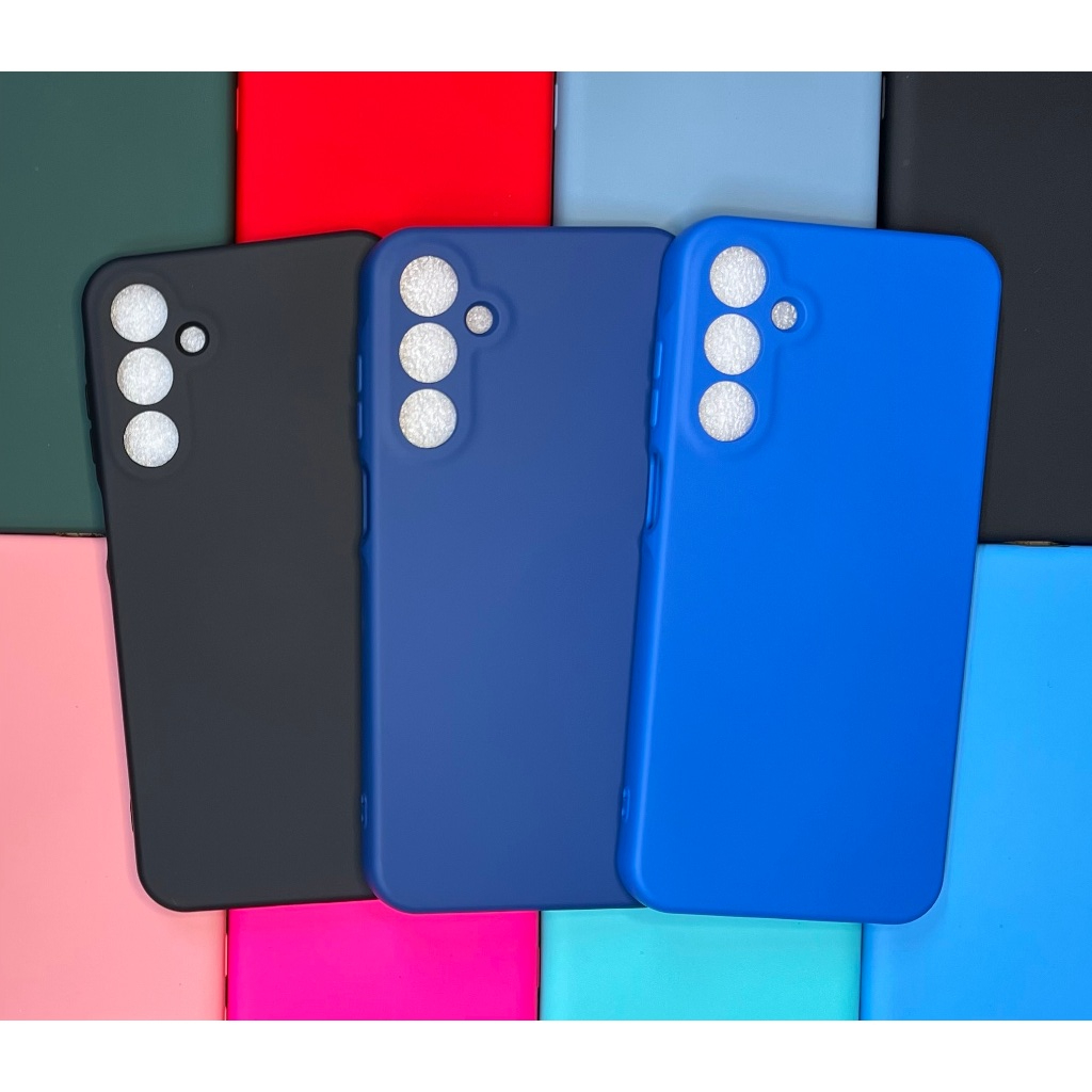 Kit Capa + Pelicula 3D Samsung Galaxy M35 5G ou apenas Capinha Silicone Aveludado | Shopee Brasil