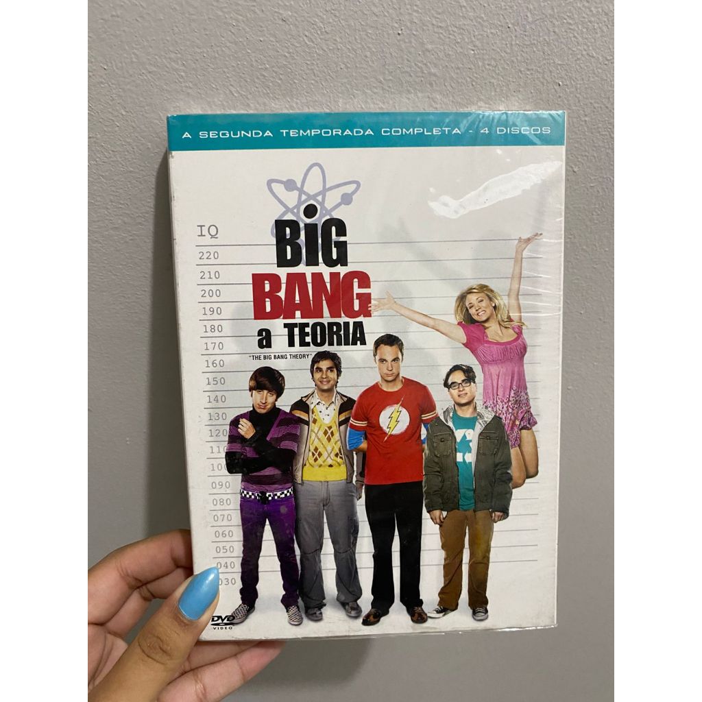 DVD Big Bang- A teoria- Segunda temporada completa- Lacrado | Shopee Brasil