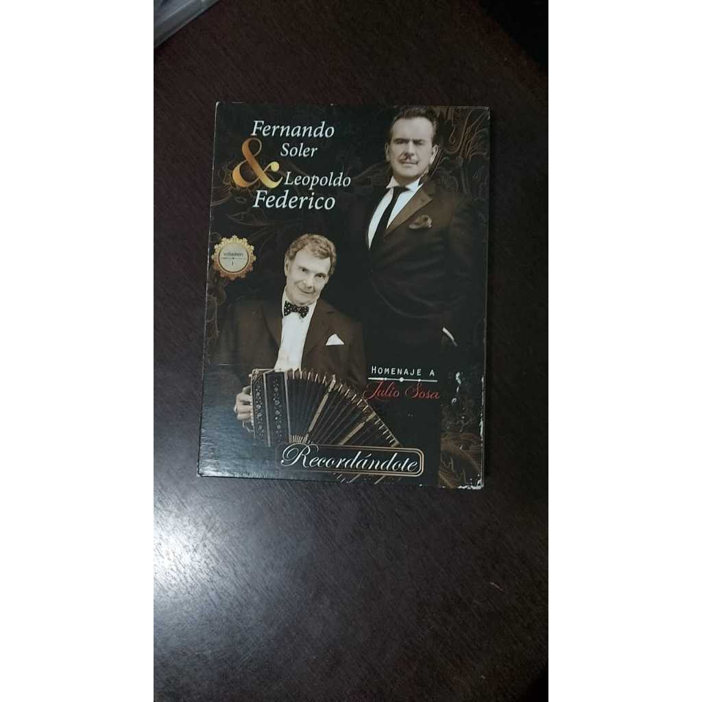 dvd fernando soler e leopoldo federico recordandote | Shopee Brasil