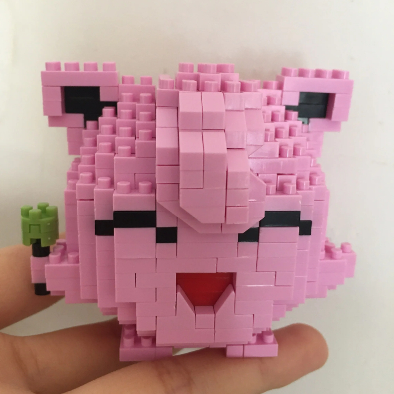 Pokémon Blocos de Montar - Kit de Construção Pikachu Bricks Blocks ...