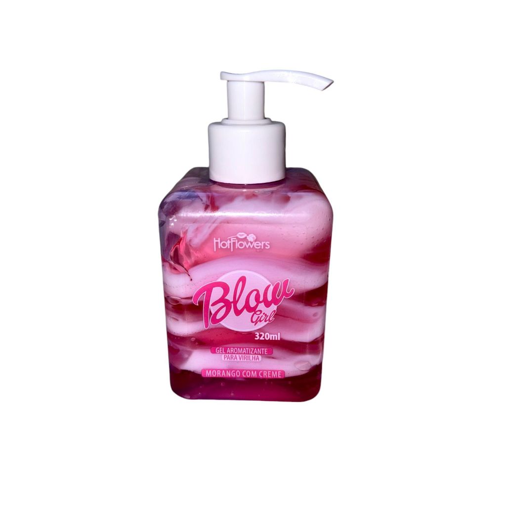 Gel Blow Girl Beijável Morango 320ml Clareia A Virilha Hidratante Beijavel Fini Beijos | Shopee ...
