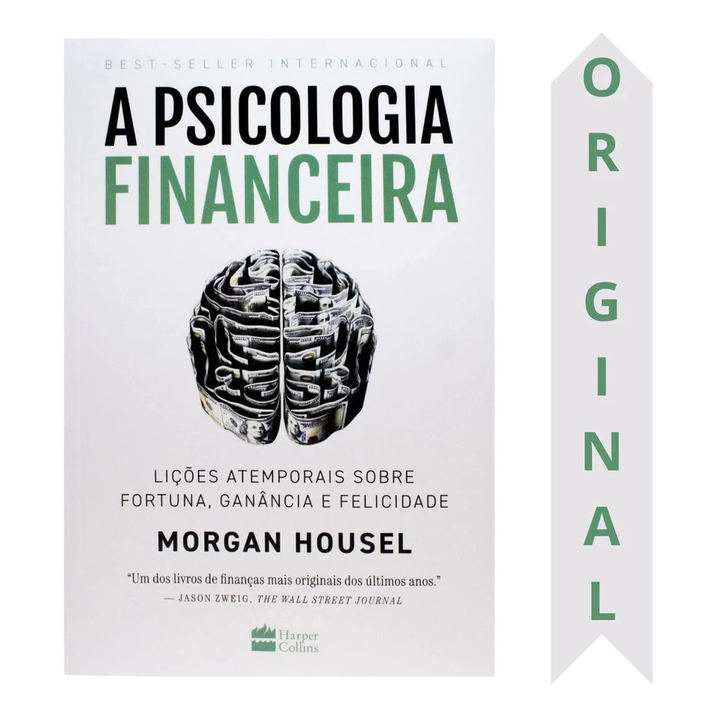 Livro A Psicologia Financeira | De Morgan Housel Traduzido Por Roberta ...