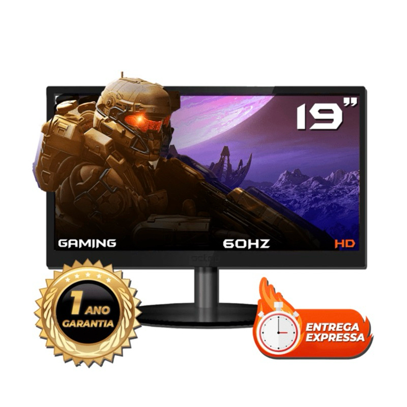 monitor barato / monitor gamer / monitor de computador / monitor 19 polegadas | Shopee Brasil