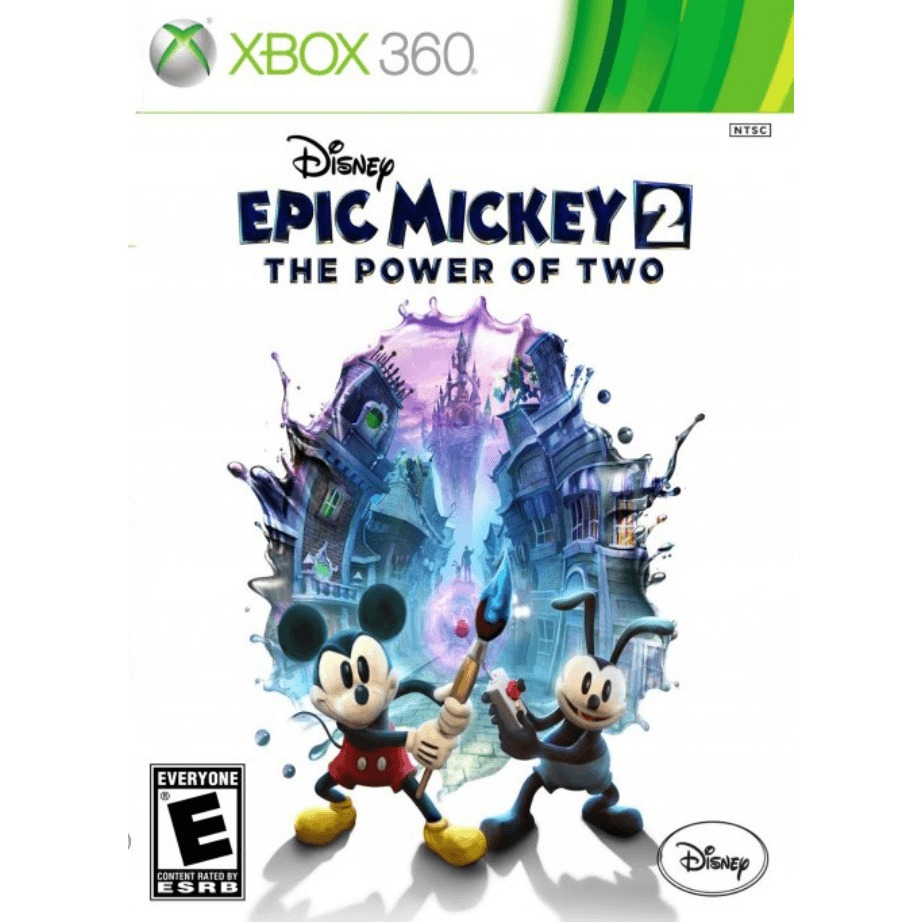 Disney Epic Mickey 2 The Power of Two - Xbox 360 Desbloq LT | Shopee Brasil