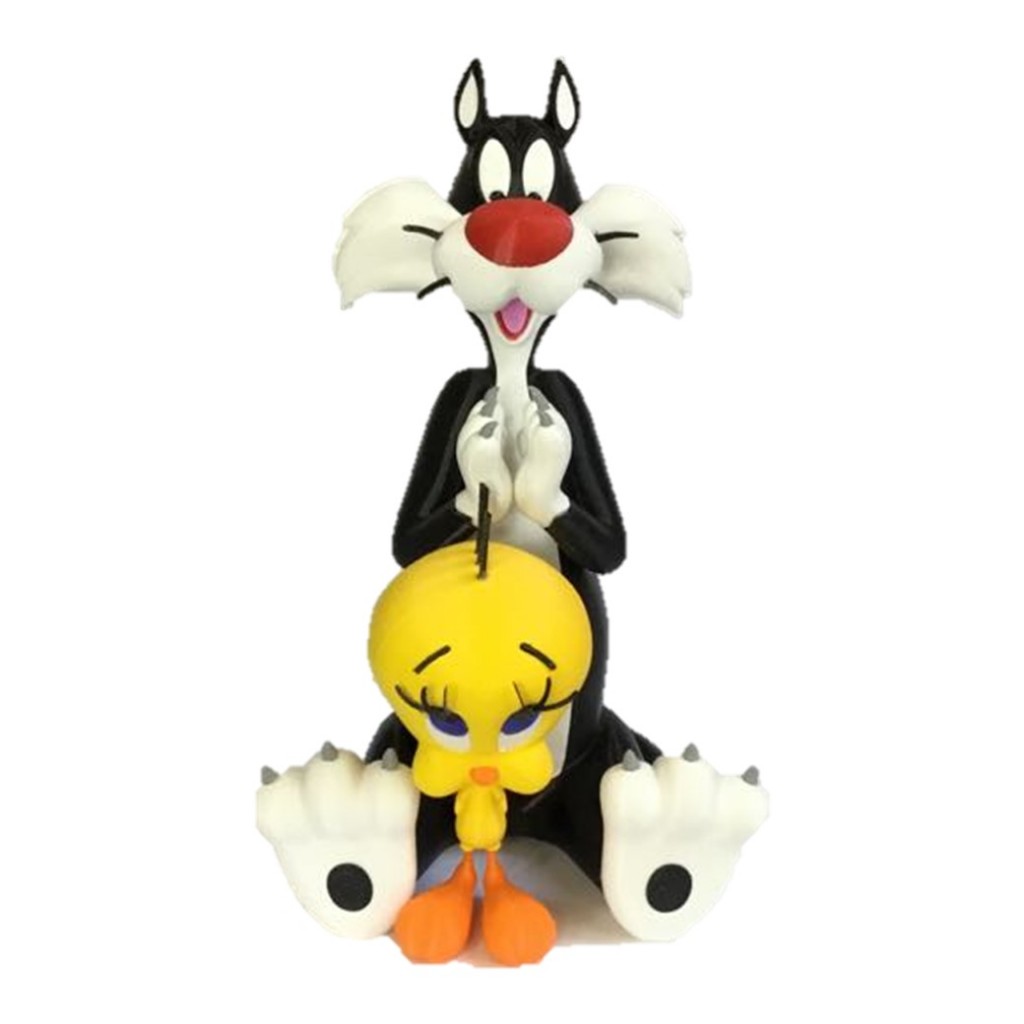 Miniatura Looney Tunes Piu-Piu e Frajola Impressão 3d 19 Cm | Shopee Brasil