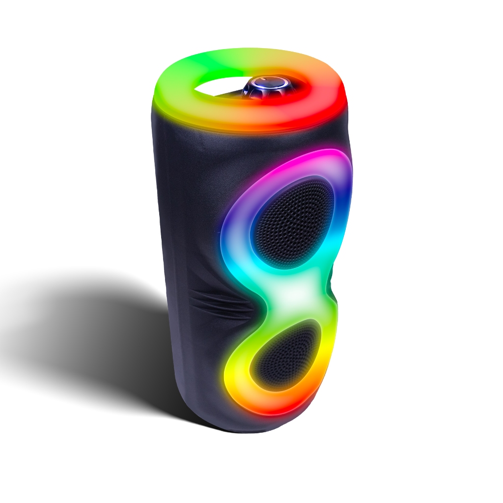 Caixa de som Bluetooth Portátil Com Led RGB TWS 50W XTRAD | Shopee Brasil