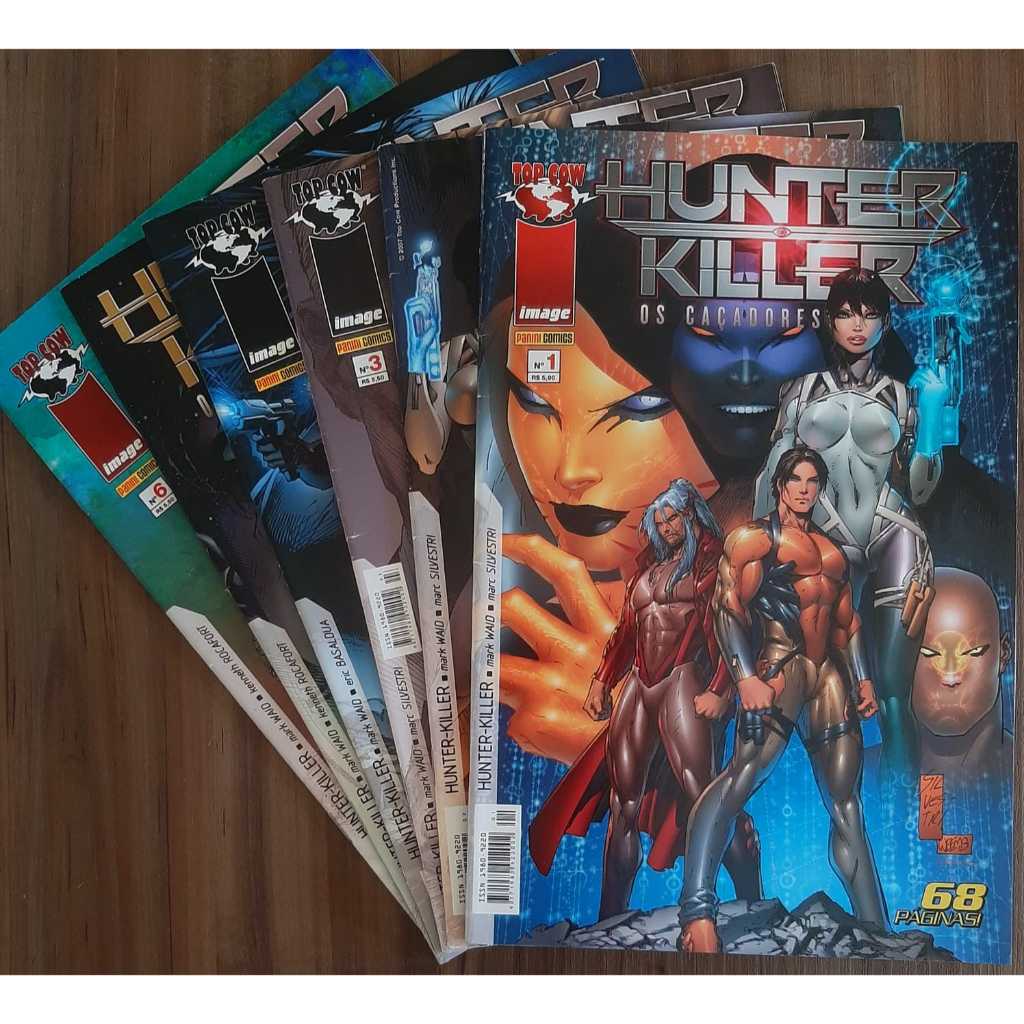 6 Hq Hunter Killer: Os Caçadore 1 Ao 6 - Panini Comics - Perfeitas ...