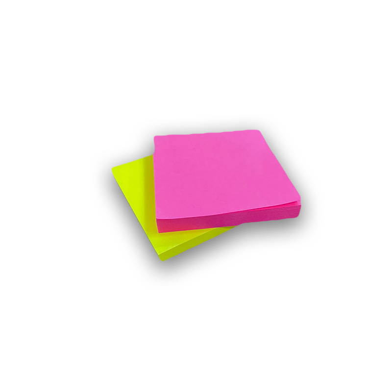 Bloco de Anotações Adesivo Sticky Note 76x76 Colorido 100 Folhas ...