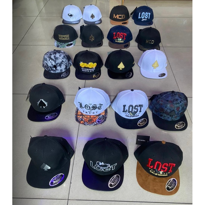 Bonés Aba Reta LOST&MCD | Shopee Brasil