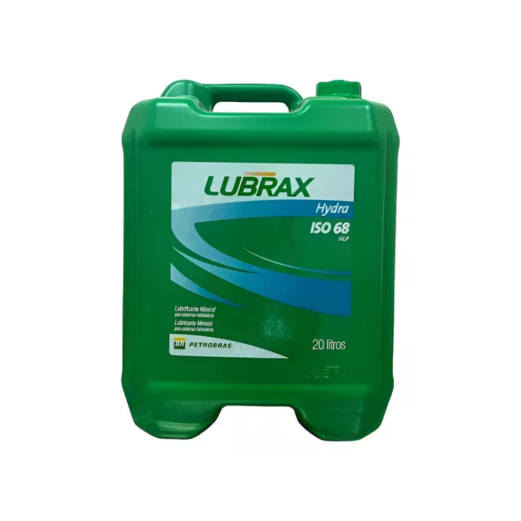 Óleo Lubrax Hydra 68 Hlp - 20l Industrial Sistema Hidráulico Compressor ...