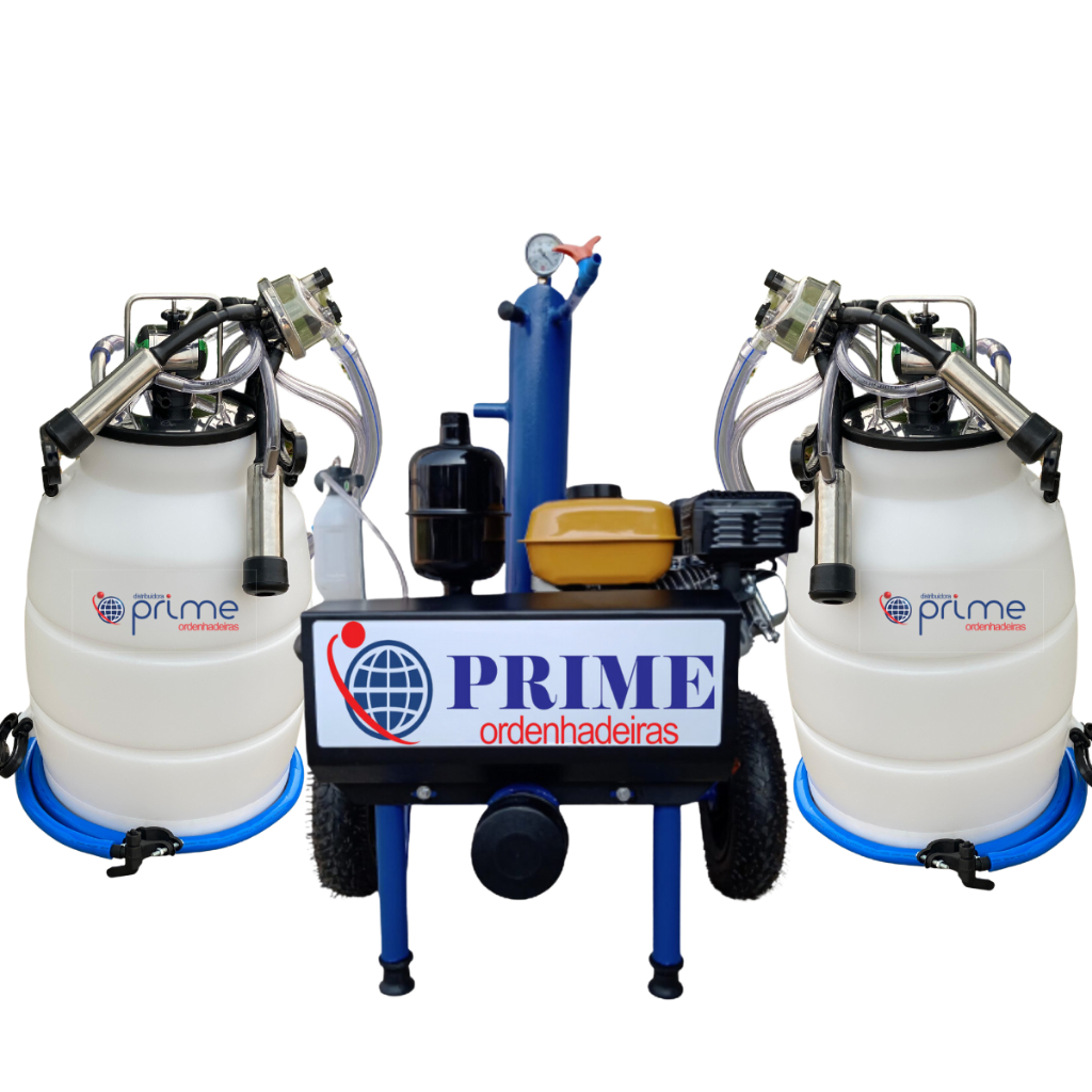 Ordenhadeira Motor a GASOLINA móvel carrinho completa bv 450 Prime Motor Bufallo | Shopee Brasil