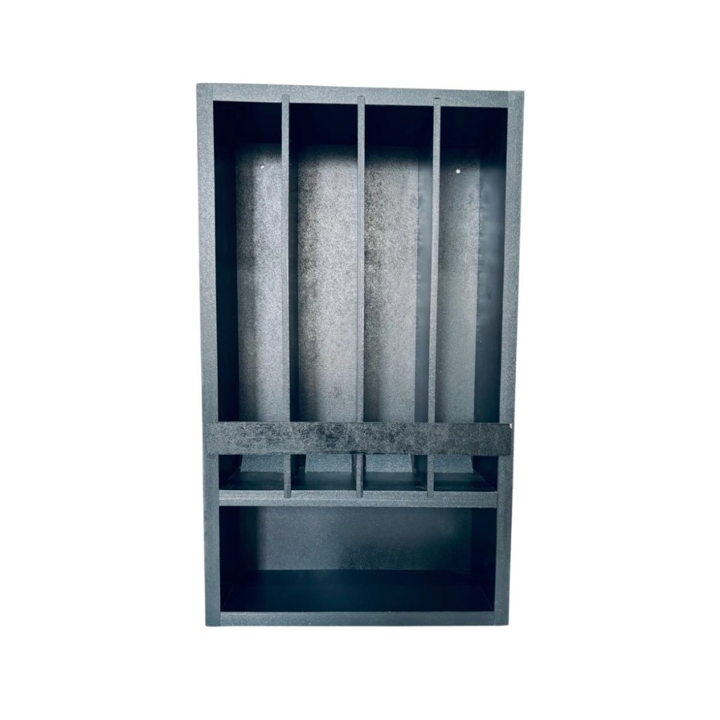 Expositor Multiuso Para Bar Mercearia 4 Raias Preto | Shopee Brasil
