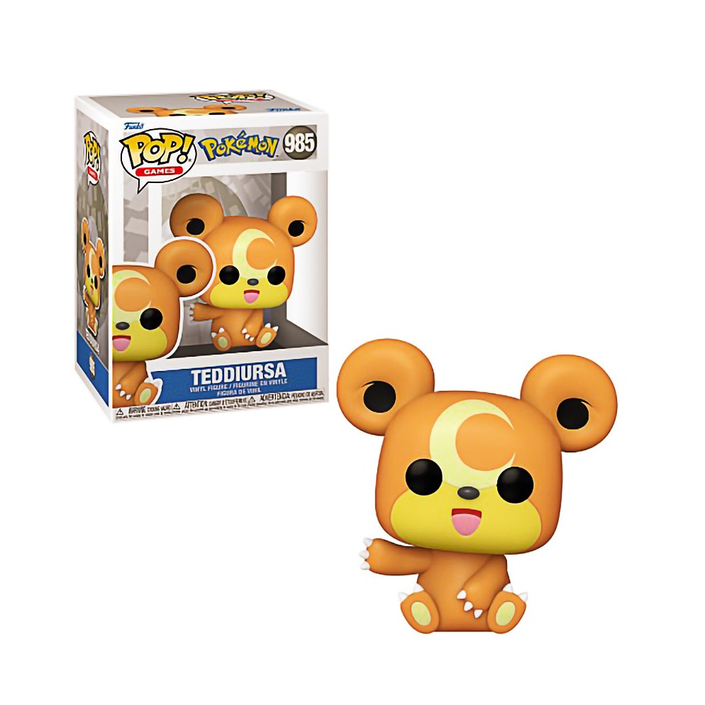 Funko Pop Pokemon Teddiursa 985 | Shopee Brasil