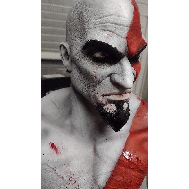 Busto Kratos Golf Of War II | Shopee Brasil