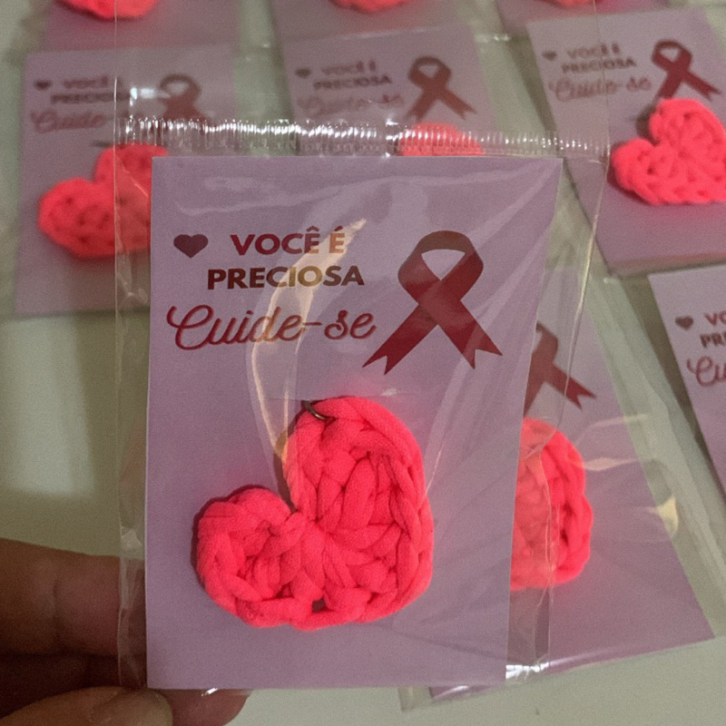 kit 15 un mimo ou lembrancinha outubro Rosa. | Shopee Brasil