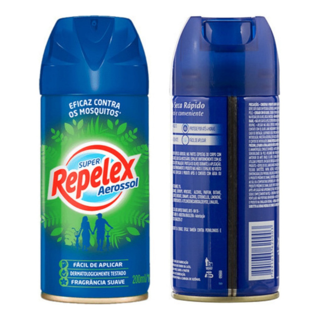 Repelente Repelex Aero 200ml Contra Mosquito Dengue Inseto Zika ...