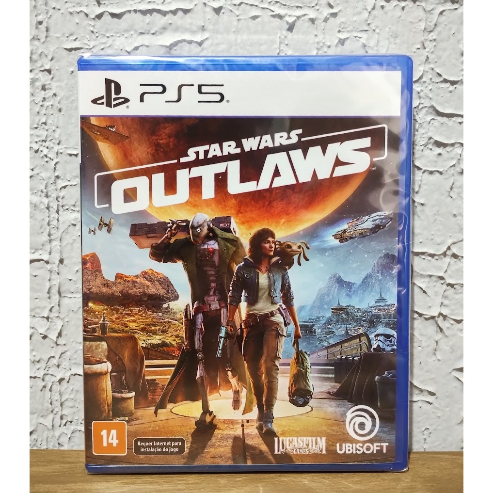 Star Wars Outlaws Ps5 Fisico Lacrado | Shopee Brasil