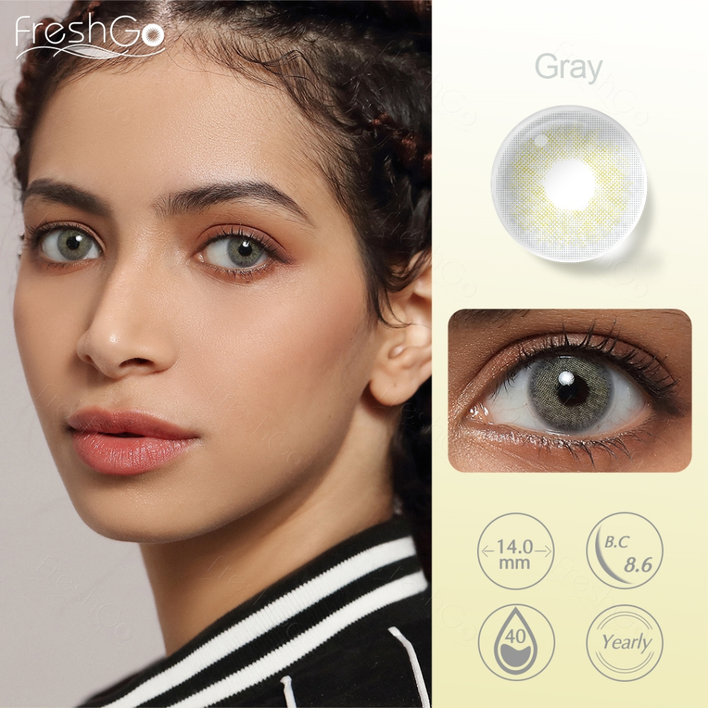 Lentes De Contato Coloridas Anual Uso Para Maquiagem Dos Olhos Natural ...