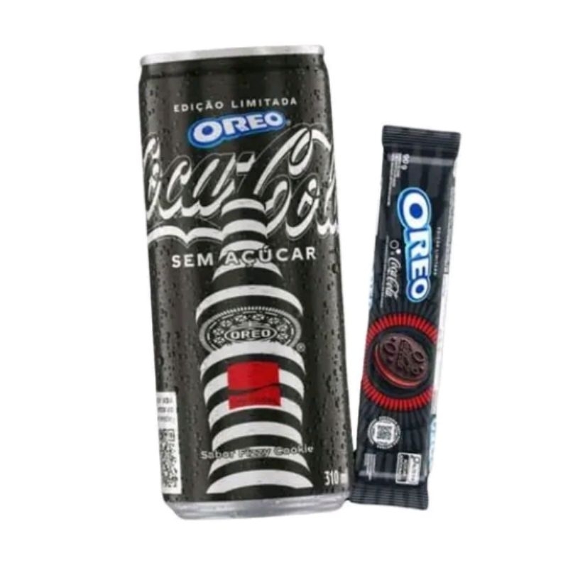 Kit Oreo Coca-Cola Creations, Lata e Bolacha (Coleção 2024) | Shopee Brasil